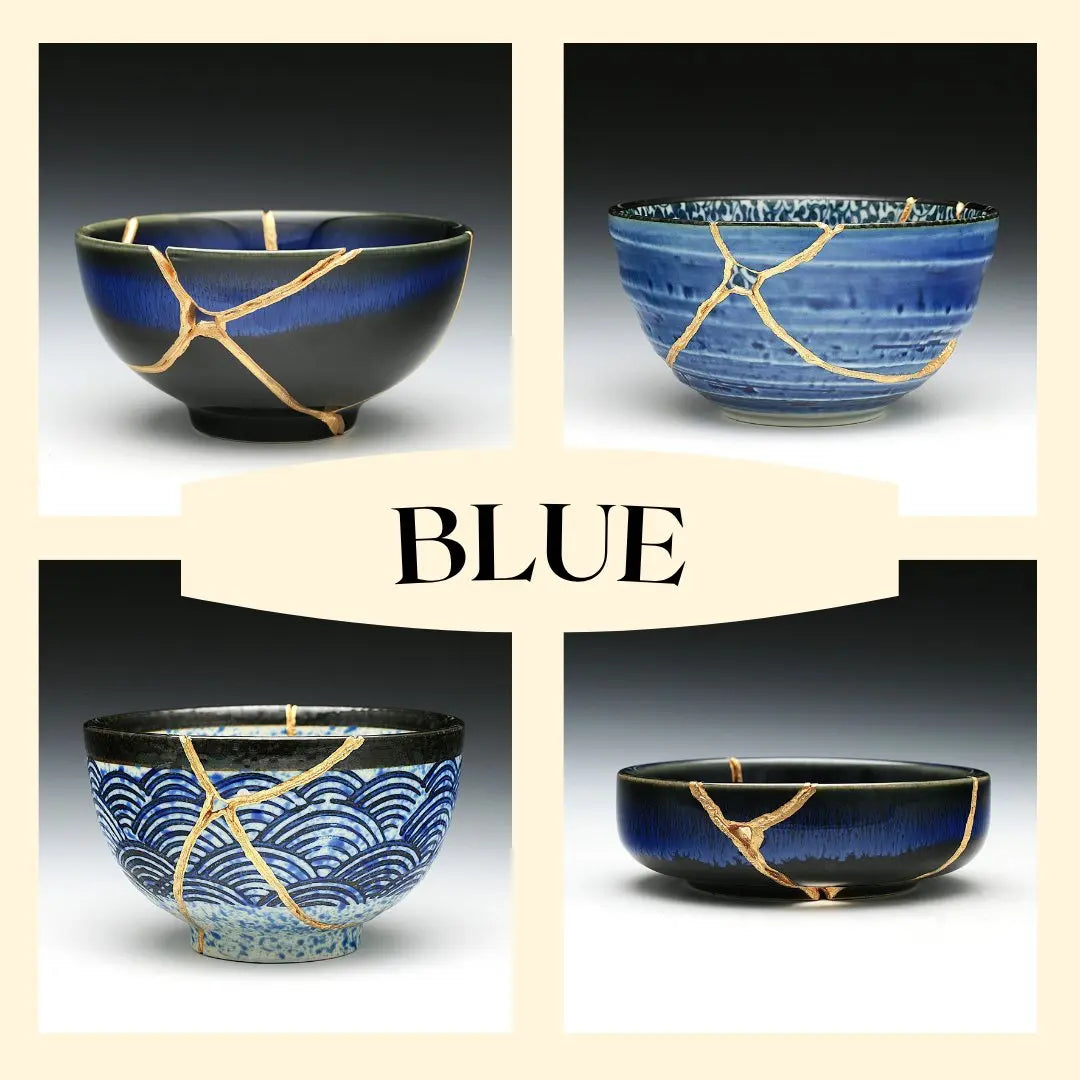 Blue Kintsugi Pottery – Kintsugi Reborn