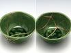 Medium Green Kintsugi Bowl – Kintsugi Reborn